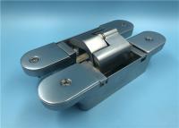 China Zinc Alloy 3D Concealed Hinges With Pearl Chrome Surface Finishing for sale