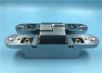 China Quiet Concealed Cabinet Door Hinges , Satin Invisible Hinges For Cabinet Doors for sale