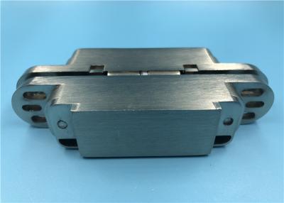 China Left & Right Open 3D Concealed Hinges With Zinc Alloy Body , Aluminum Arm for sale