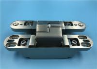 China Left & Right Open 3D Concealed Hinges With Zinc Alloy Body , Aluminum Arm for sale