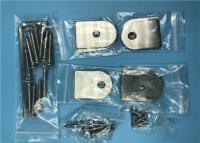 China Zinc Alloy Body 3D Concealed Hinges With Cover Caps 1000mm Width 40mm Thickness for sale