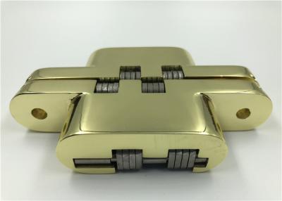China High Security Invisible Spring Hinges Zinc Alloy Body SS Center 25*118*18mm for sale