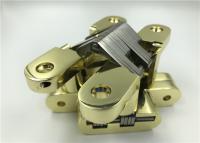 China High Security Invisible Spring Hinges Zinc Alloy Body SS Center 25*118*18mm for sale