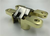 China Self Closing Invisible Spring Hinges For Solid Wood Door , Steel Wood Door for sale