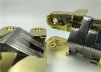 China Self Closing Invisible Spring Hinges For Solid Wood Door , Steel Wood Door for sale
