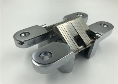 China Low Noise Invisible Spring Hinges With Satin Stainless Steel / Polished Surface for sale
