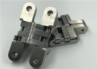 China 3D Invisible Adjustable Hidden Door Hinges Spring Self Closing Function for sale