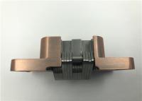 China Antique Copper Concealed Piano Hinge , Outside Exterior Door Hinges for sale