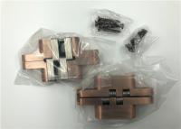 China Antique Copper Concealed Piano Hinge , Outside Exterior Door Hinges for sale
