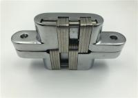 China Deep Mortise Hidden Door Hinges With Connecting Arms Anti Corrosive for sale
