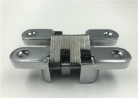 China Deep Mortise Hidden Door Hinges With Connecting Arms Anti Corrosive for sale