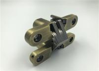 China Heavy Duty SOSS Mortise Mount Invisible Hinge , Hidden Soft Close Hinges for sale