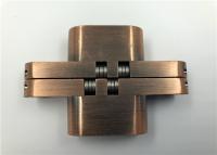 China High Sensory Hidden Door Hinges With Antique Copper Surface Finishing for sale