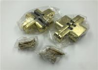 China Adjustable Mini SOSS Hinges / Fire Resistant Hidden Spring Hinge for sale