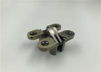 China Multi Linking Arms SOSS Invisible Hinge Antique Brass Surface Finish for sale