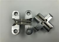 China Fire Protection SOSS Invisible Hinge With Satin Chrome Surface Finish for sale