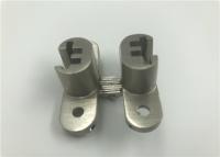 China Satin Nickel SOSS Invisible Hinge 180 Degree Easy To Electroplate for sale