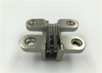 China Satin Nickel SOSS Invisible Hinge 180 Degree Easy To Electroplate for sale