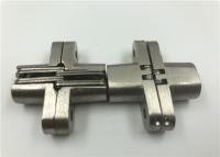 China Satin Nickel SOSS Invisible Hinge For Metal Or Wood Door 180 Degree for sale
