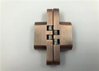 China Long Lifespan SOSS Invisible Hinges 208 With Casting Zinc Alloy Body for sale