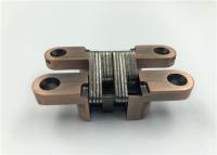 China Long Lifespan SOSS Invisible Hinges 208 With Casting Zinc Alloy Body for sale