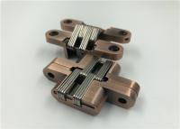 China Long Lifespan SOSS Invisible Hinges 208 With Casting Zinc Alloy Body for sale