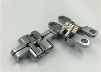 China High Strength SOSS Invisible Hinge With Satin Chrome Surface Finish for sale