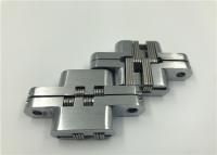 China High Strength SOSS Invisible Hinge With Satin Chrome Surface Finish for sale