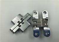 China High Strength SOSS Invisible Hinge With Satin Chrome Surface Finish for sale