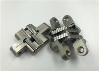 China Satin Nickel SOSS Invisible Hinge With Complete Flush Look 13x60x9mm for sale