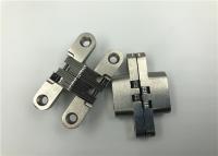 China Satin Nickel SOSS Invisible Hinge With Complete Flush Look 13x60x9mm for sale