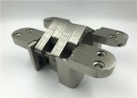 China Flush Installation Heavy Duty Hidden Door Hinges , Concealed Gate Hinges 180° for sale