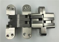 China Anti Fire Heavy Duty Concealed Hinges / Hidden Door Hinges 34x140x28mm for sale
