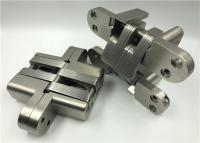 China Anti Fire Heavy Duty Concealed Hinges / Hidden Door Hinges 34x140x28mm for sale