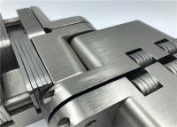 China High Hardness Heavy Duty Invisible Hinge With Satin Nickel Surface for sale