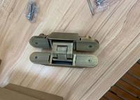 China 29x160 mm Zinc Alloy Adjustable Concealed Hinges For Wooden Metal Door for sale