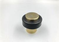 China Zinc Alloy Interior Door Stops Cylinder Type Interior Door Holder Floor Mounted for sale