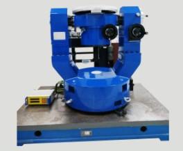 China Double Axis Gyrcompass Testing Turntable with High Swing Accuracy and Angular Rate Accuracy in Stainless Steel for sale
