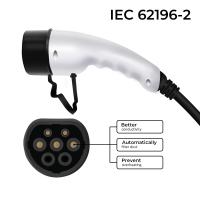 China 50HZ/60HZ Portable EV Charger EVSE Box Type 1 Type 2 Mode 2 for sale