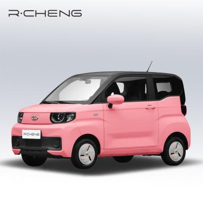 China Chery QQ Ice Cream Left Hand Drive EV Electric Car 4 Seats 170km Range 100km/h for sale