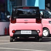 China Chery QQ Ice Cream Left Hand Drive EV Electric Car 4 Seats 170km Range 100km/h for sale