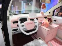China Chery QQ Ice Cream Left Hand Drive EV Electric Car 4 Seats 170km Range 100km/h for sale
