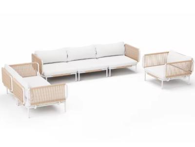 China Outdoor Furniture Rope Weaven Aluminum Frame for sale