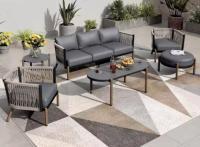 China Hot Sale Outdoor sofa with aluminum Materials and Rope Gardens Courtyards and Villas for sale