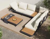 China Outdoor Sofa Set Weather Resistance and Outdoor Comfort for sale
