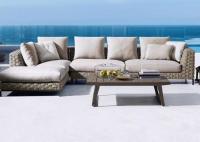 China Rope Sofa Set Weather Resistant UV Resistant Durable For Gardens Courtyards Villas for sale