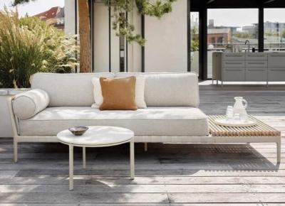 China Rope weaven aluminum frameoutdoor sofa set weather resistant outdoor or indoor use for sale