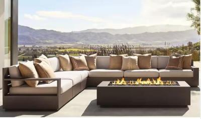 China Modern Garden Sofa Aluminum Frame Outdoor Sofa for Balcony for sale