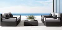 China Modern Garden Sofa Aluminum Frame Outdoor Sofa for Balcony for sale