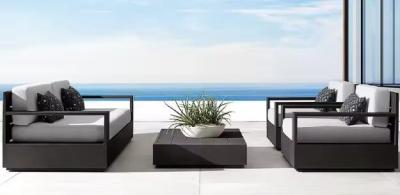 China Modern Garden Sofa Aluminum Frame Outdoor Sofa for Balcony for sale